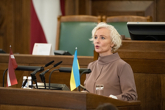 Saeimas Valsts pārvaldes komisijas priekšsēdētāja amatā ievēlēta Daiga ...